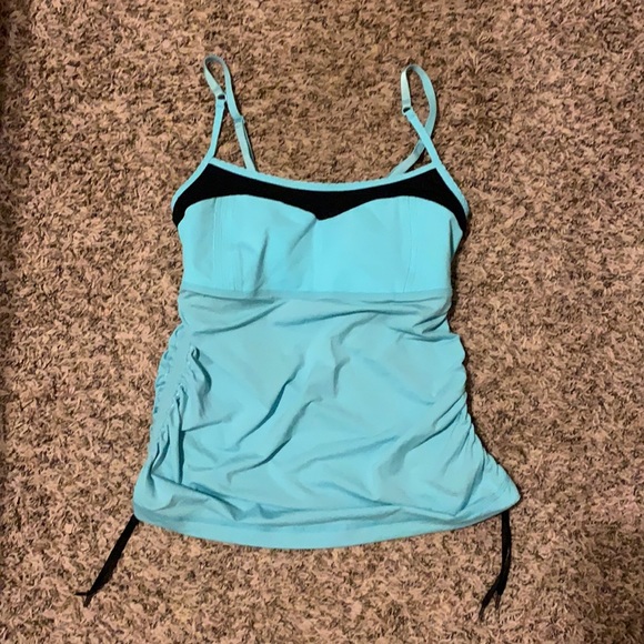 lululemon athletica | Tops | Lu Lu Lemon Tank With Roushing On Sides ...